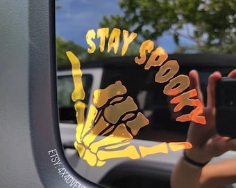 Shaka Skeleton Hand Car Sticker Decal Window Sticker - Etsy