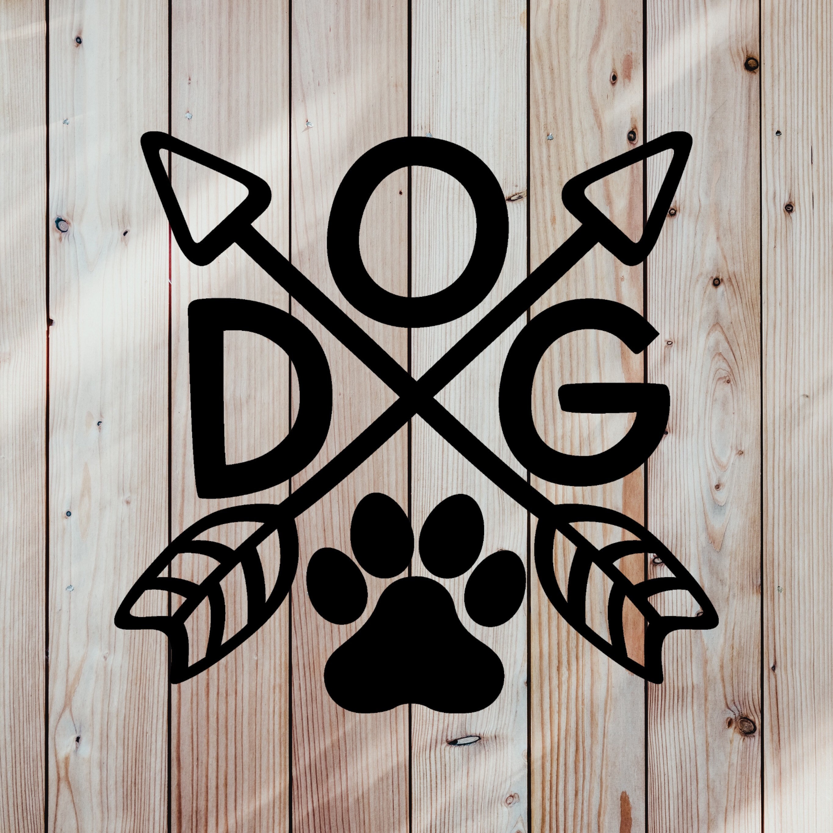 Dog Decal Dog Vinyl Decal Dog Love Car and Truck Decals | Etsy