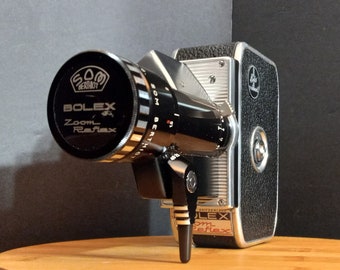 Vintage Bolex Paillard P1 Zoom Reflex 8mm Film Movie Camera W/leather ...