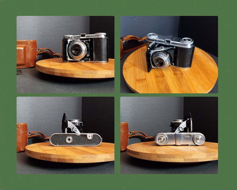 Vintage Voigtländer Vito Film Camera: 1947-1950 Folding Viewfinder ...