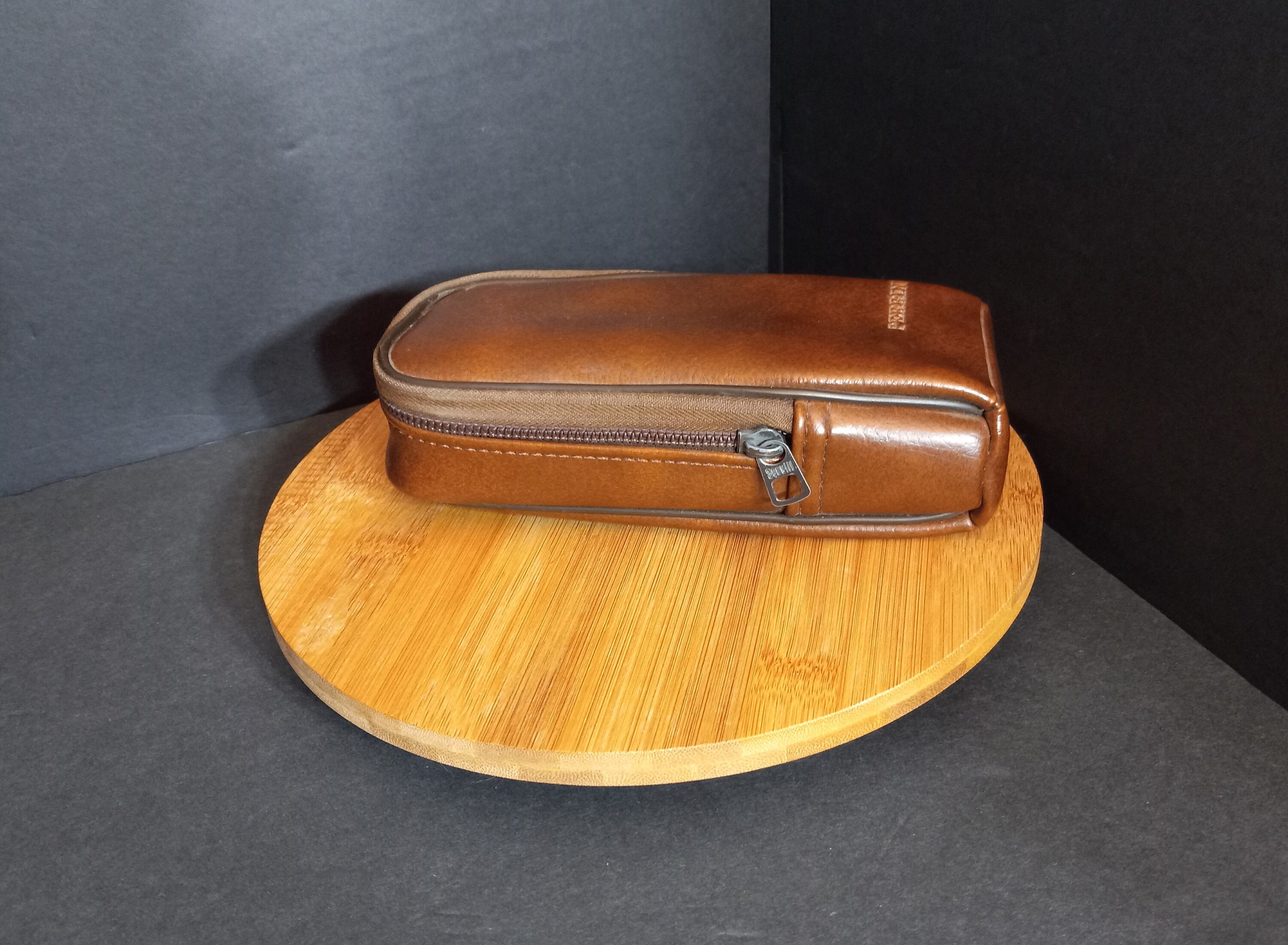 Vintage Perrin Camera Case 1970s Model 710 Cowhide Belt Clip Leather ...