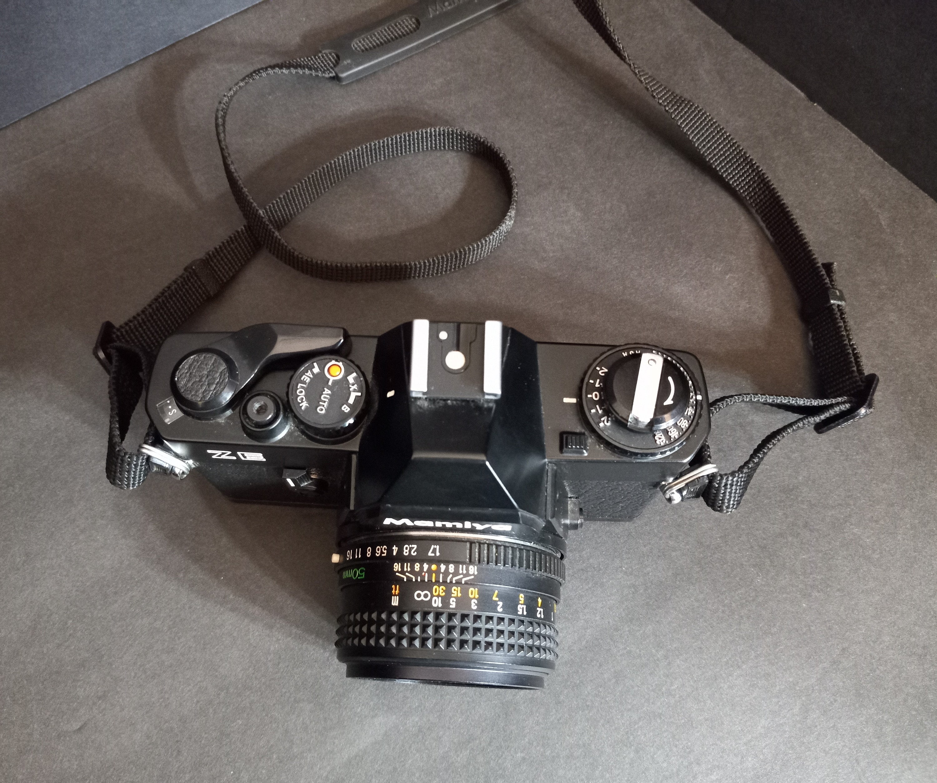 Vintage Mamiya ZE 35mm SLR Camera 1980s Untested Made in Japan Retro ...