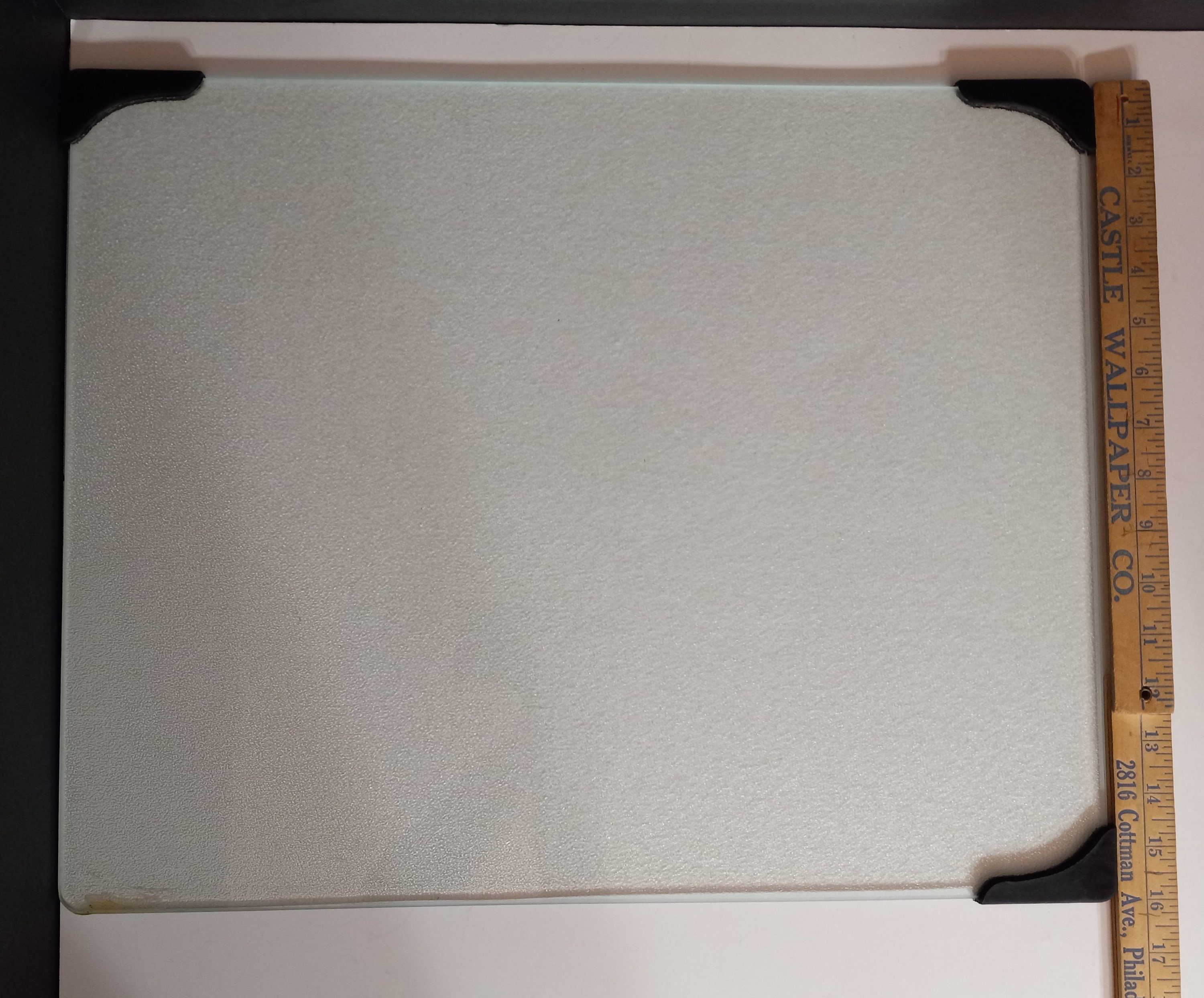 Vintage Counter Saver Glass With Corners 1990s Gift/cutting Board/gifts ...