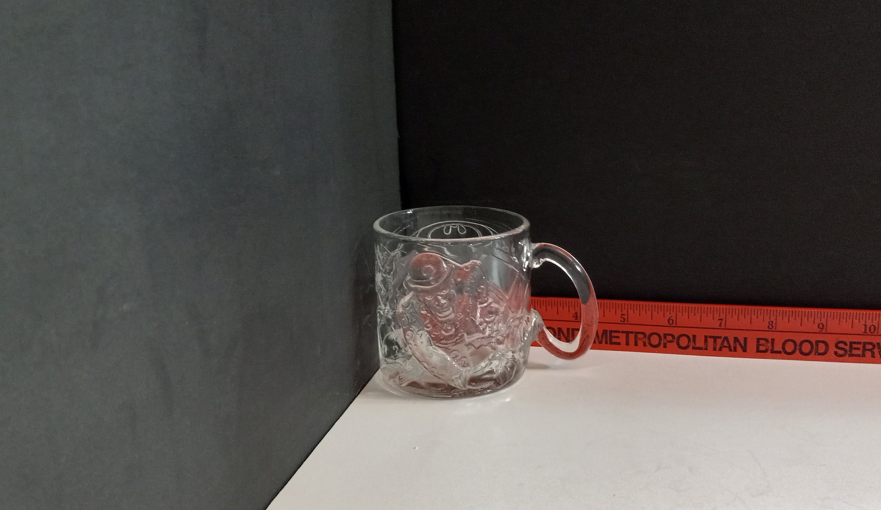 Vintage Mcdonalds Riddler 1995 Batman Forever Movie Clear Embossed ...