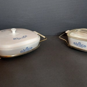 Vintage Corning Ware/pyrex Metal Cradle 1957-59 Gift/mid Century/wire ...