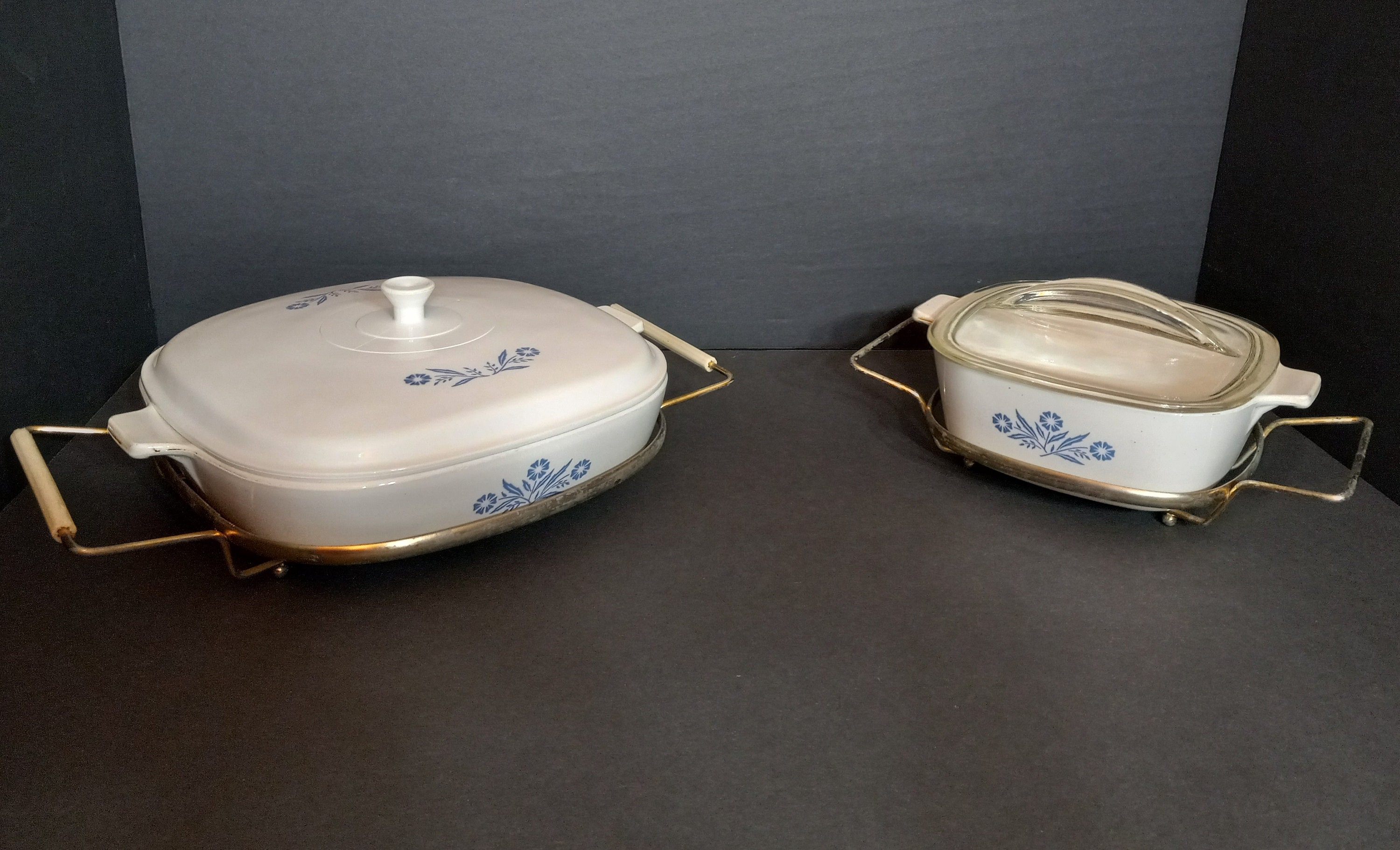 Vintage Corning Ware/pyrex Metal Cradle 1957-59 Gift/mid Century/wire ...