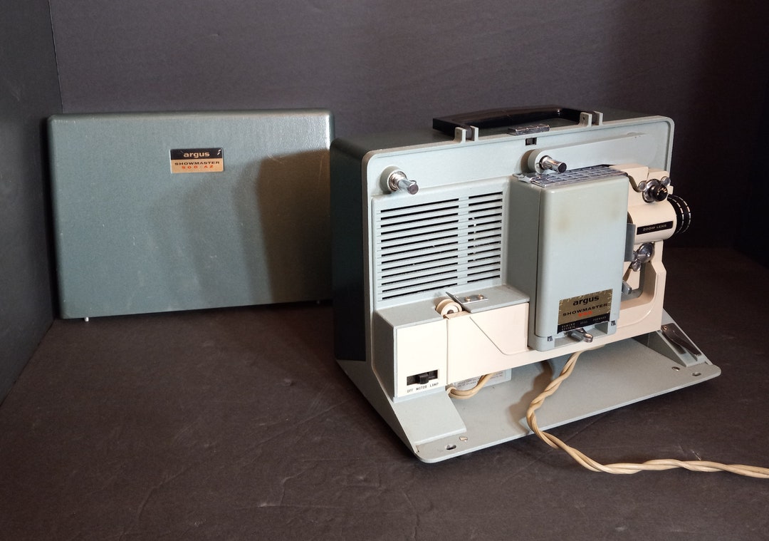 Vintage Argus Showmaster 500 AZ 8MM Film Projector With Case Works - Etsy