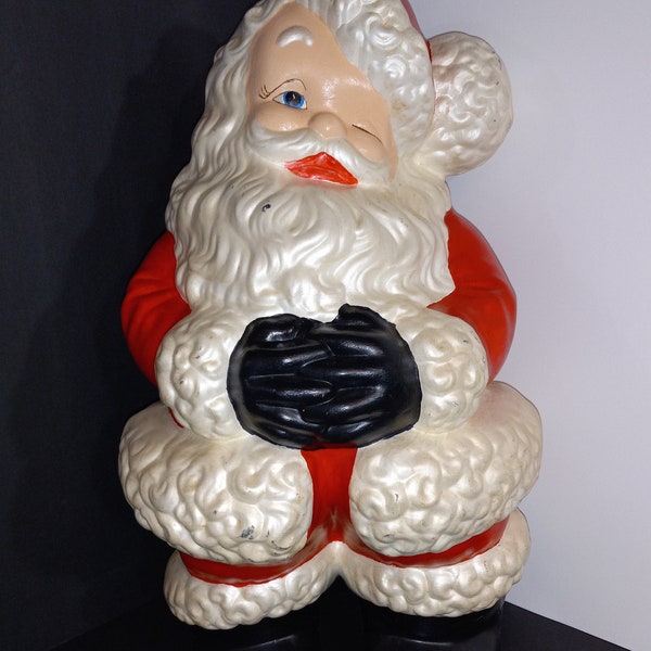 Ceramic Santa - Etsy
