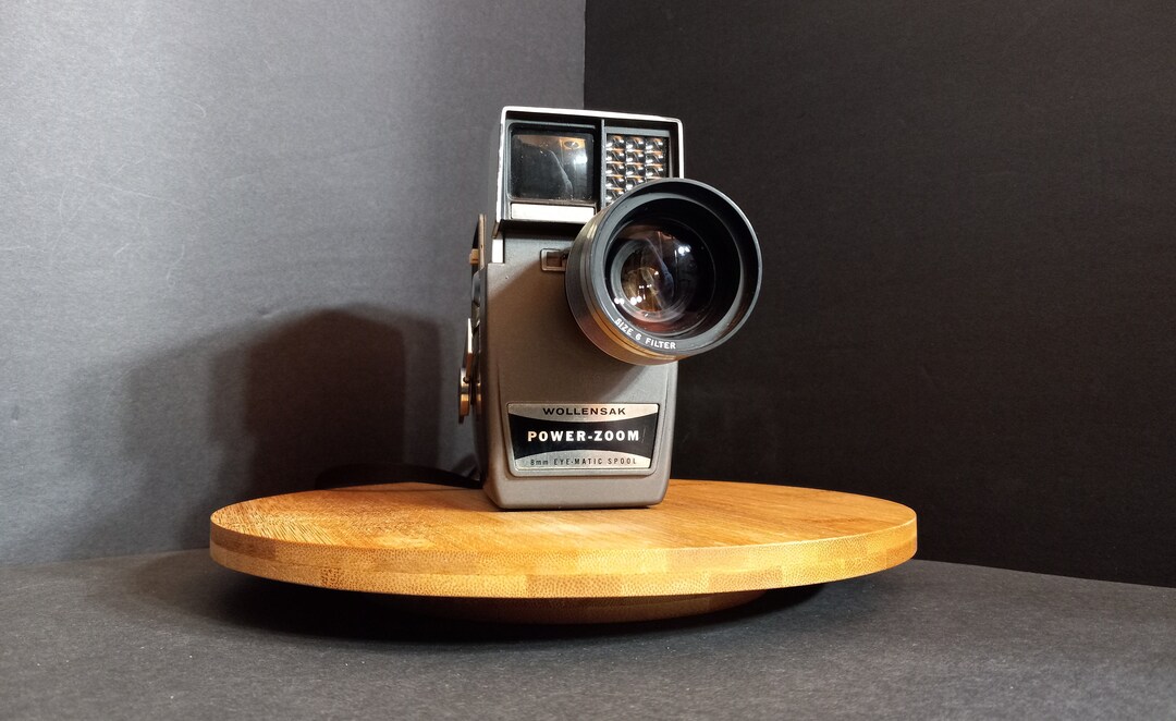Vintage Wollensak Power Zoom 8mm Eye-matic Spool Film Movie Camera ...