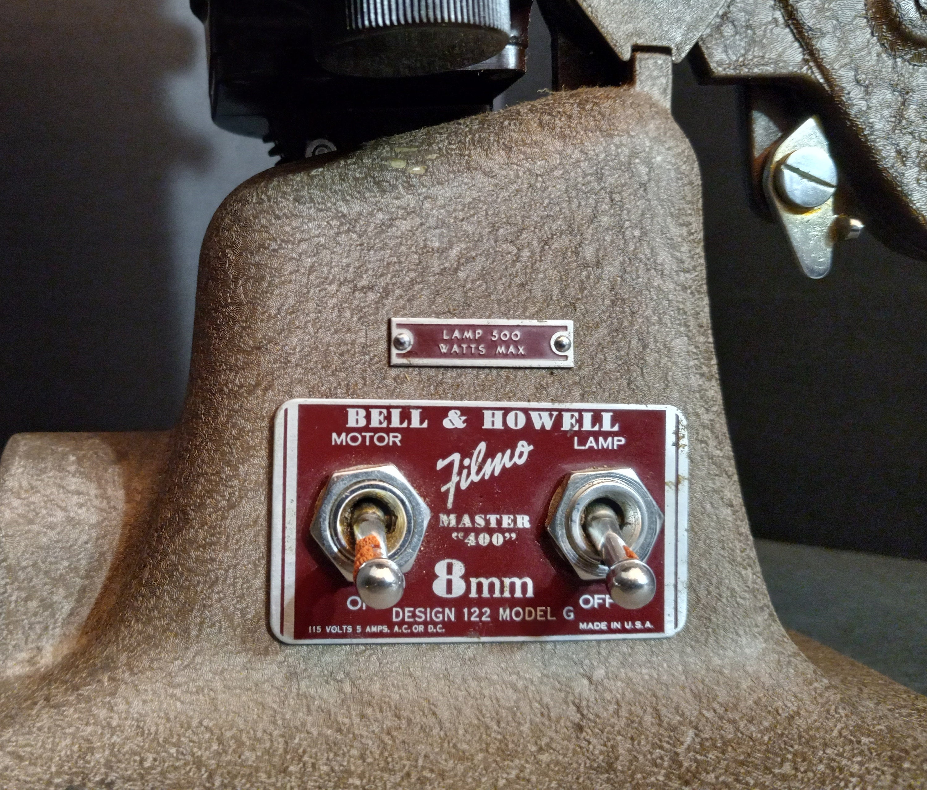 Vintage Bell & Howell 8mm Filmo Master 400 8mm Movie Projector 1930s ...