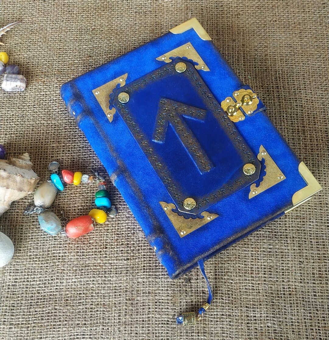 Handmade Violet Suede Notebook Purple Leather Blank Journal Original ...