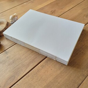 White Paper Blocks for Scrapbooking Refillable Block of Paper for ...