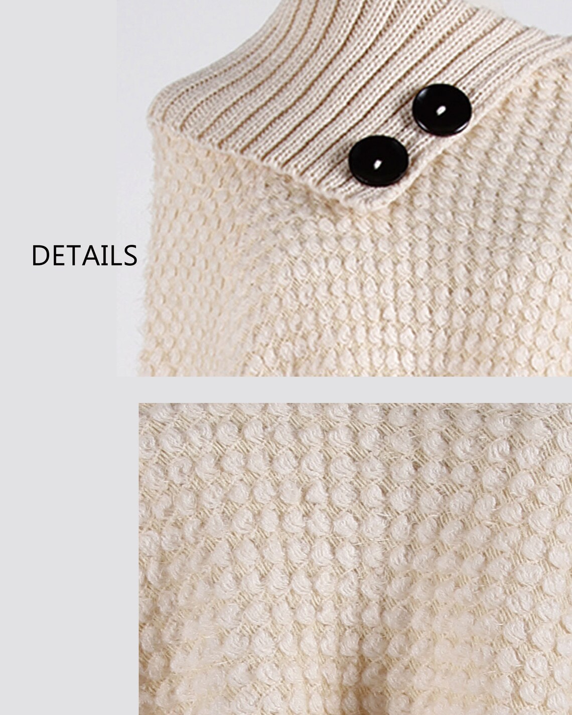 Knits Poncho Women Boho Wool Shawl Wrap Sweater Cape - Etsy