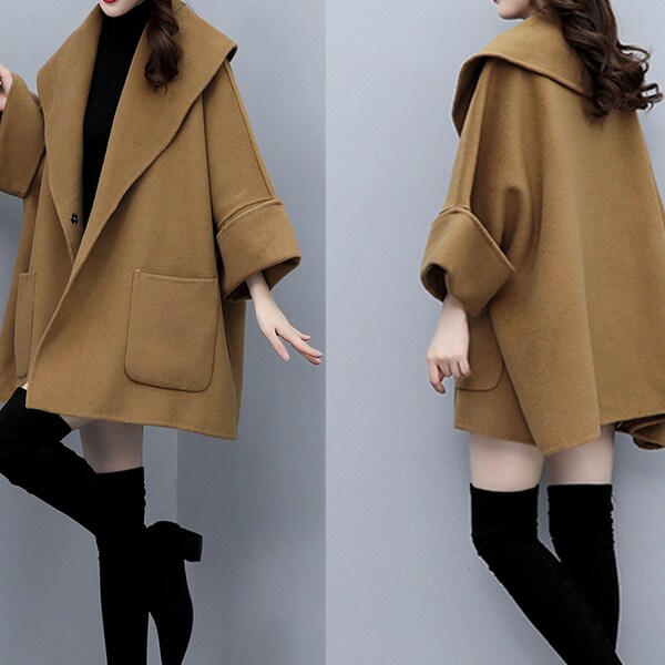 Poncho Jacket - Etsy