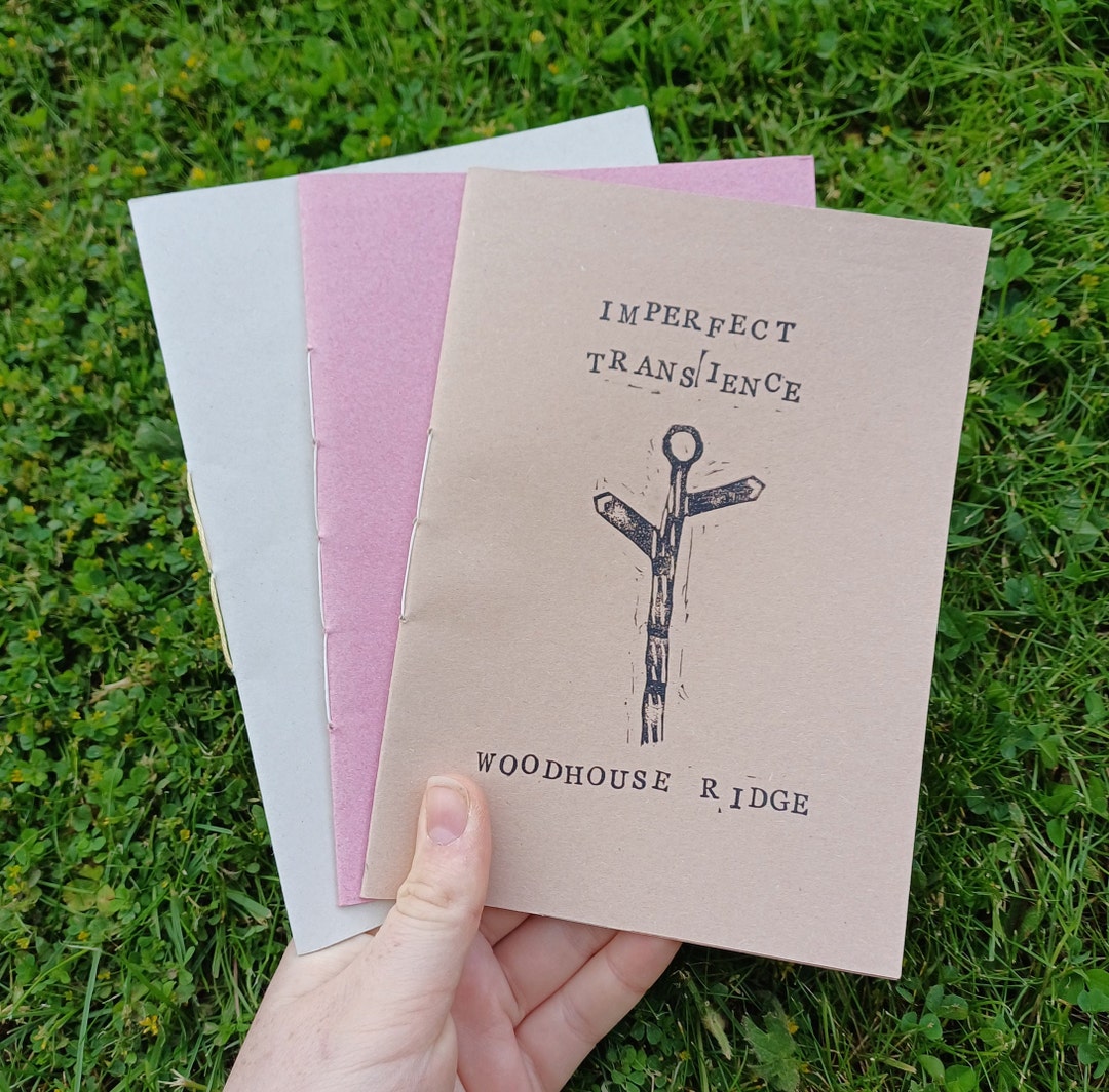 Imperfect Transience Zine in 3 Colours: White, Brown and Pink, 100% ...