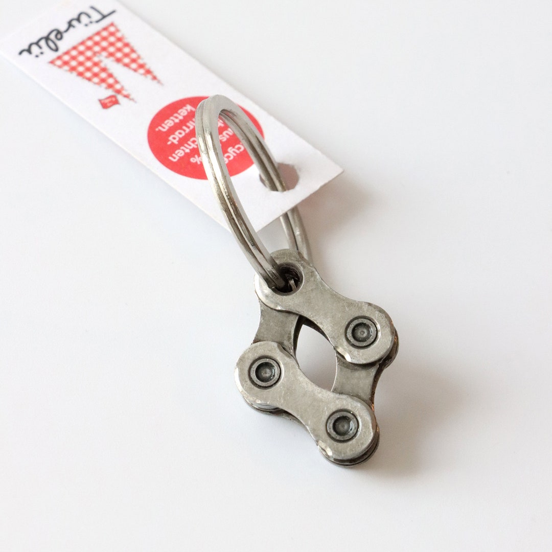 Key Ring Made From Bicycle Chains - Etsy