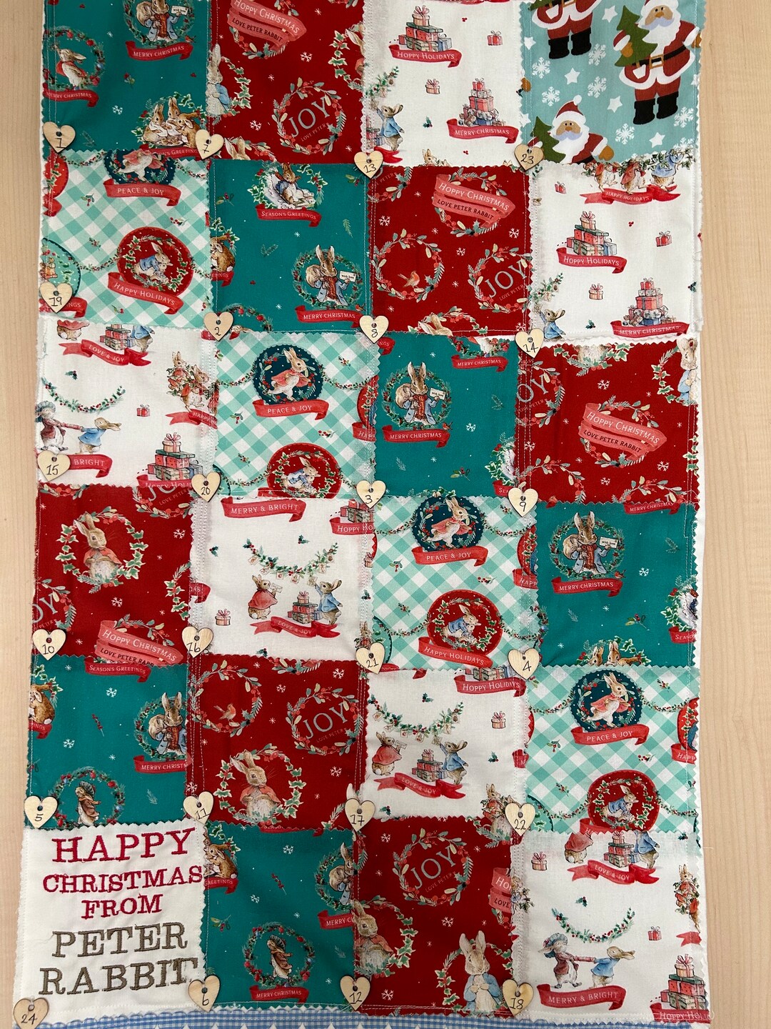 Advent Calendar With Peter Rabbit - Etsy