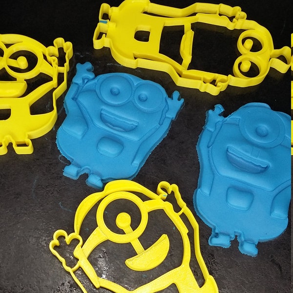 Minion Cookie Cutter - Etsy