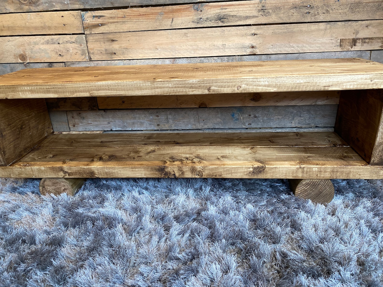 TV Stand/tv Unit Chunky Rustic Handmade Reclaimed Furniture | Etsy