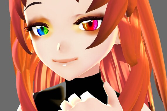 Digital download V-Roid Rainbow eyes Digital Drawing & Illustration ...