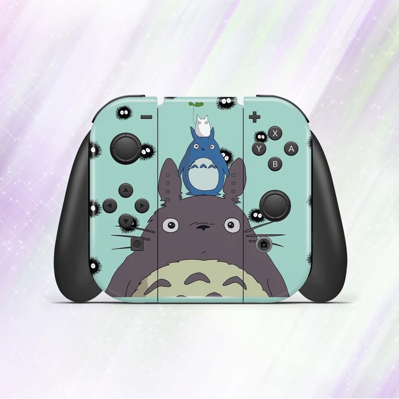 Totoro Nintendo Skin Cartoon Skin voor Nintendo Pro Controller | Etsy