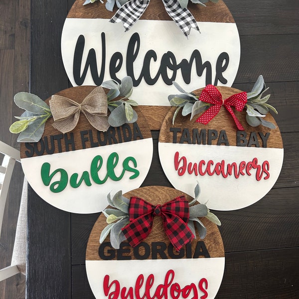 Football Welcome Sign - Etsy