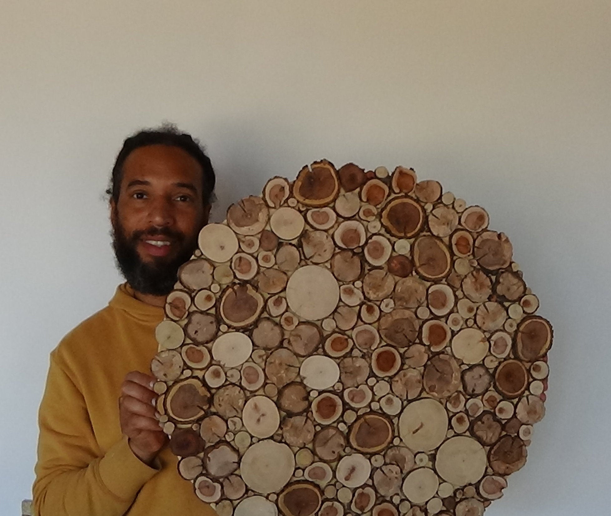 Circular 24 Tree Slice Wall Art/hanging, Home Decor, Rustic Natural Art ...