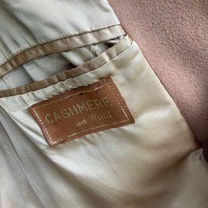 Cashmere Long Coat, Signs of Ageing 3 - Etsy