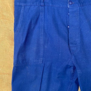 Electric Blue Workwear Trousers - Etsy