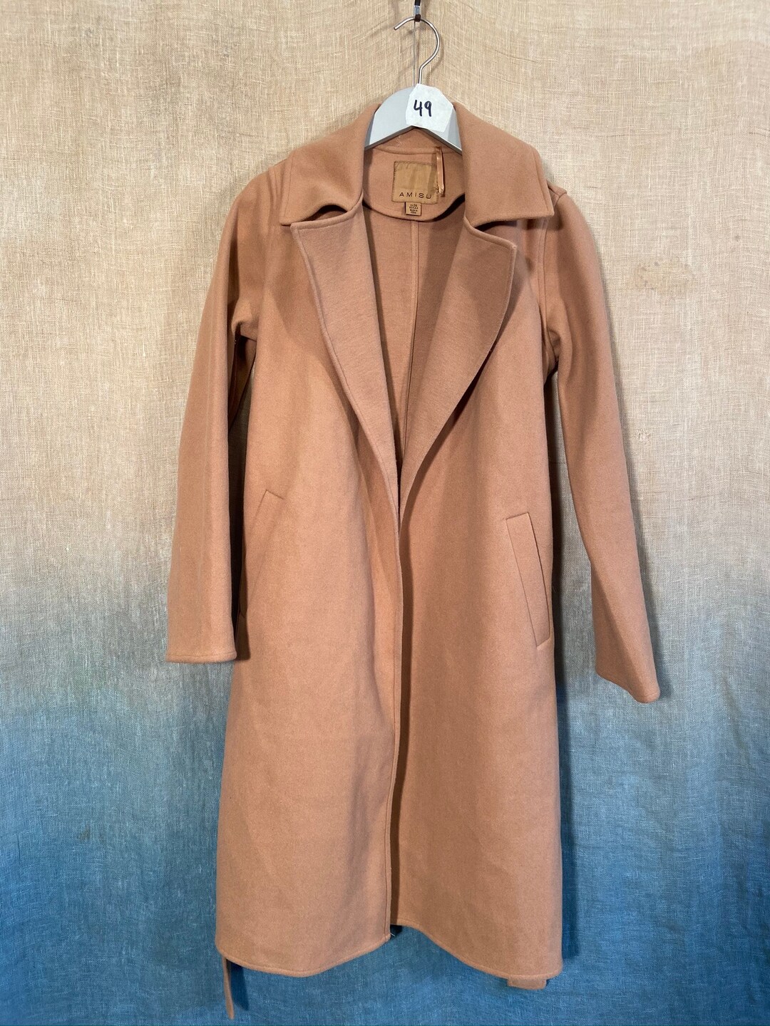 Classic Tan Overcoat Timeless Style Single Breasted Unisex - Etsy