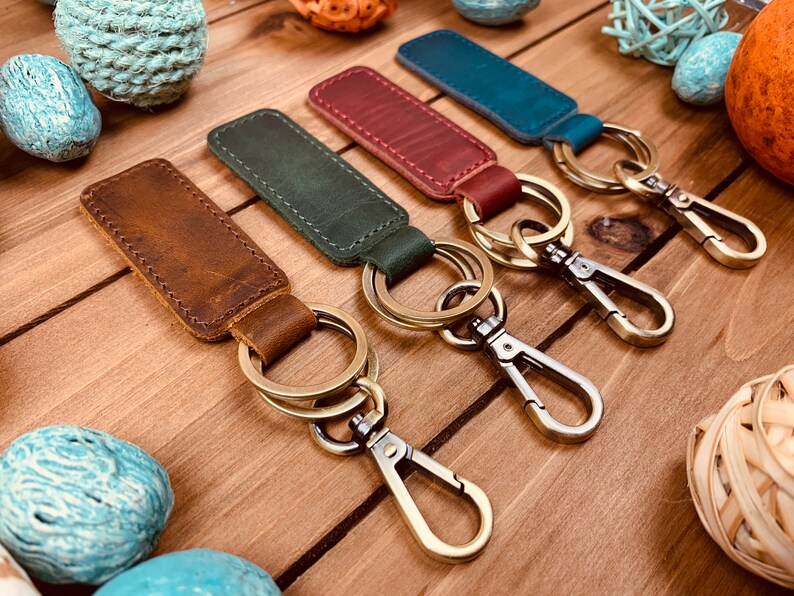 Custom Leather Key Chain Customized Keychaincustom Leather - Etsy