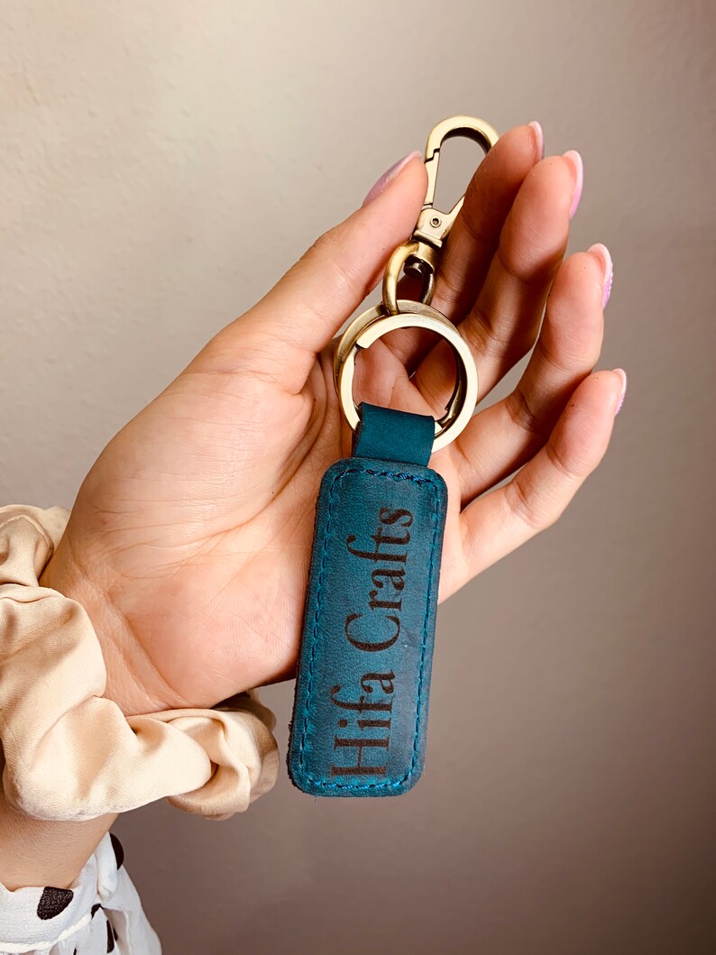 Custom Leather Key Chain Customized Keychaincustom Leather - Etsy