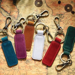 Custom Leather Key Chain Customized Keychaincustom Leather - Etsy