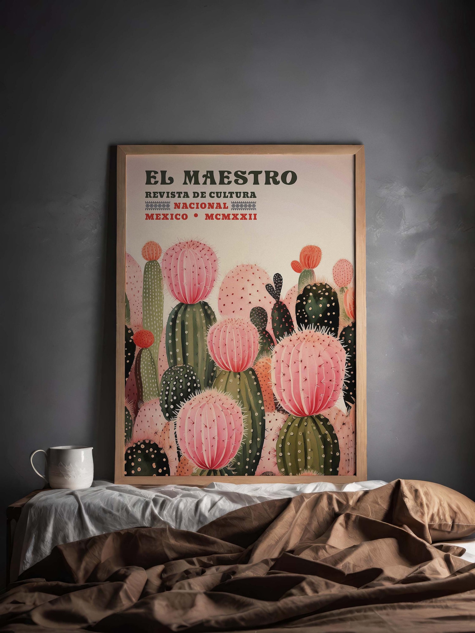 Cactus Art, Premium Art Print for Home Decor, Stunning High End Print ...