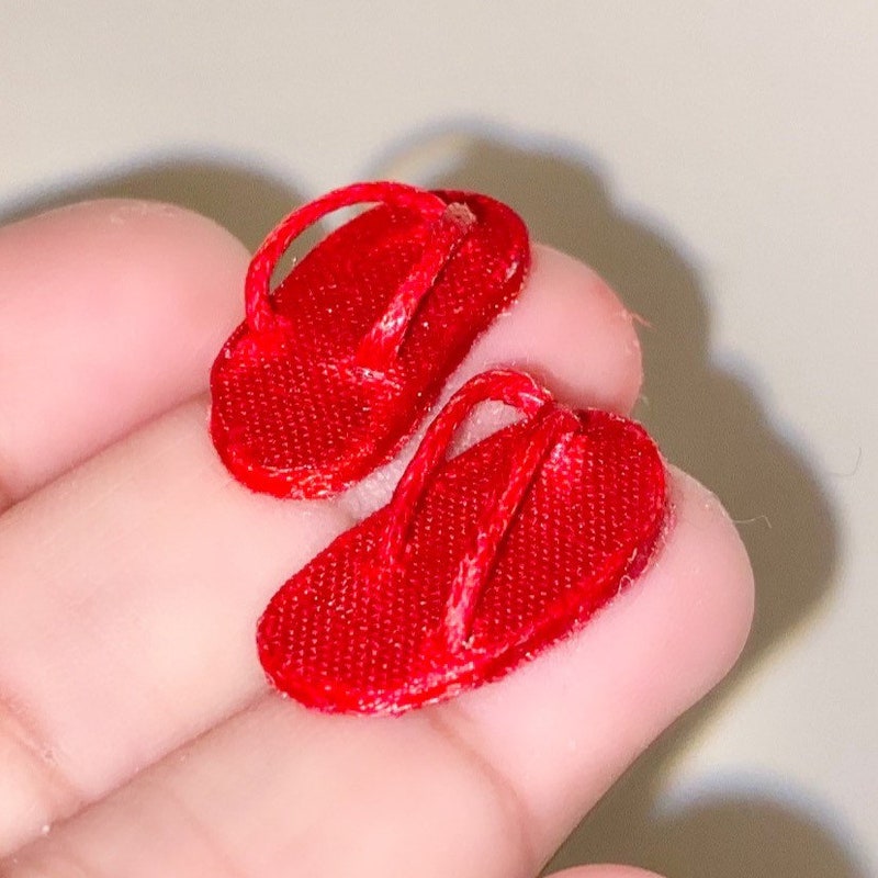 Miniature Flip Flops - Etsy
