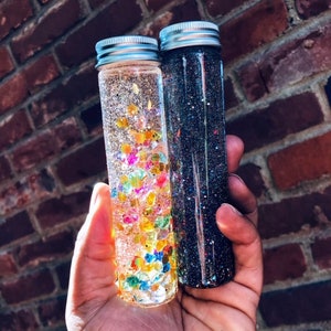 Sensory Bottle Kids Gift Calming Jar Glitter Jar Learning - Etsy Canada