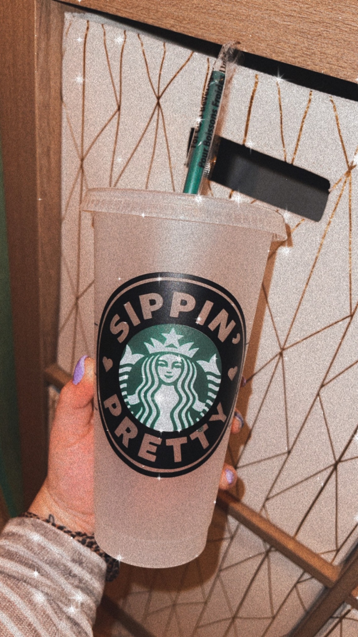 Starbucks Cup Template SVG - Starbucks Full Wrap + Starbucks Borders ...