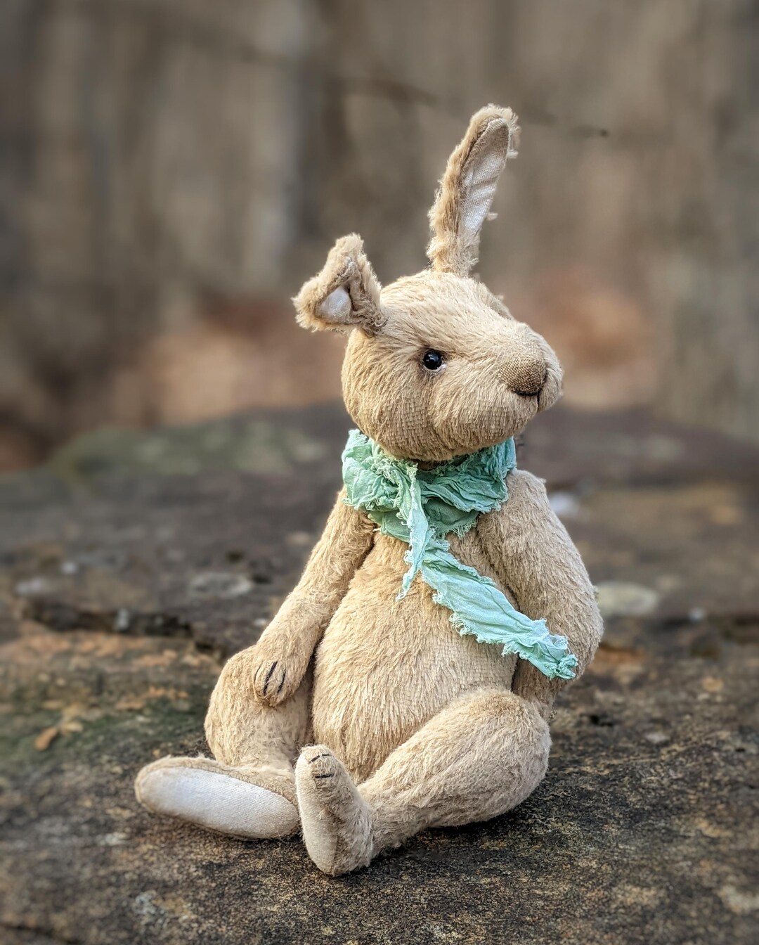 Artist Teddy Bunny 6.5 in (17 Cm). Classic Style Teddy Bunny. Handmade ...