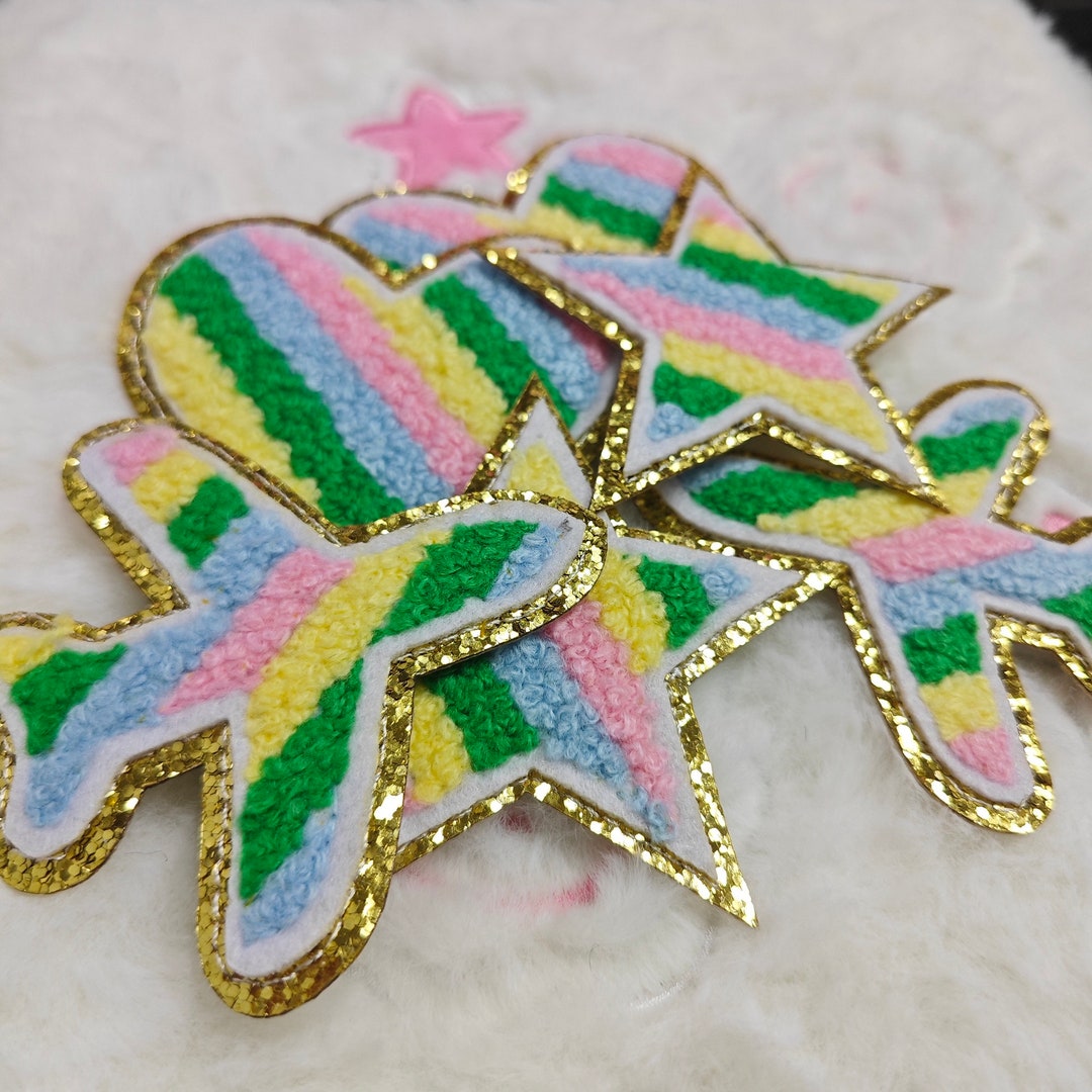 Airplane Plane Patch,star Heart Patch,colorful Rainbow Patch ...