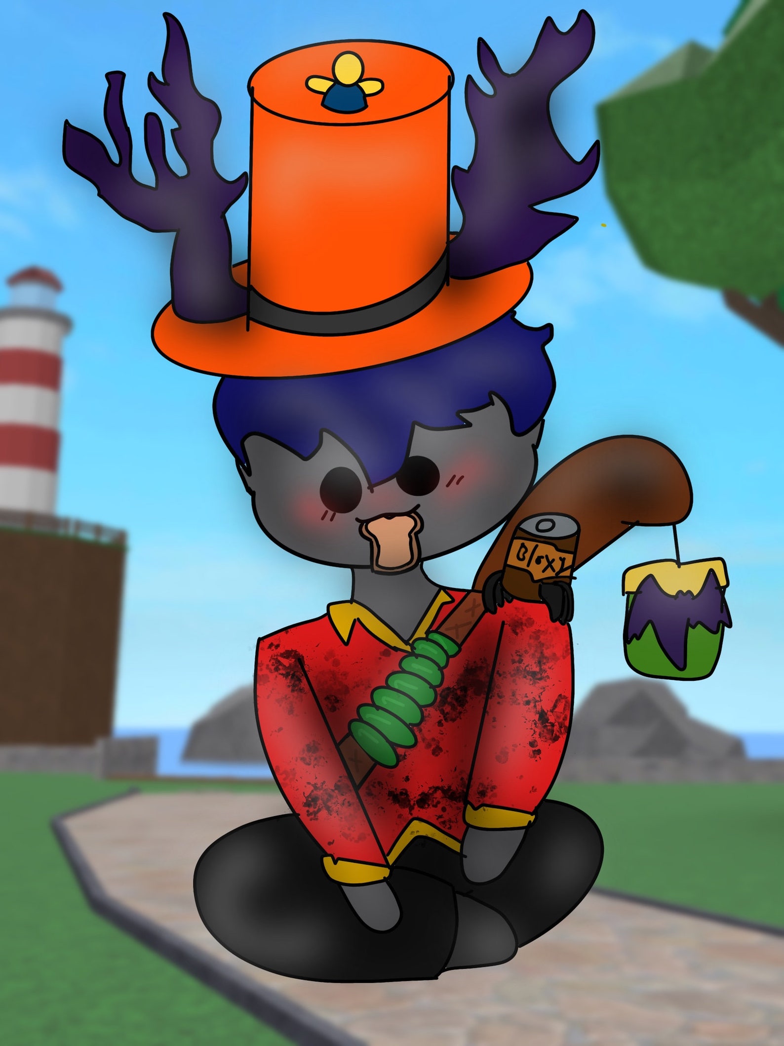 Roblox Avatar Portrait | Etsy