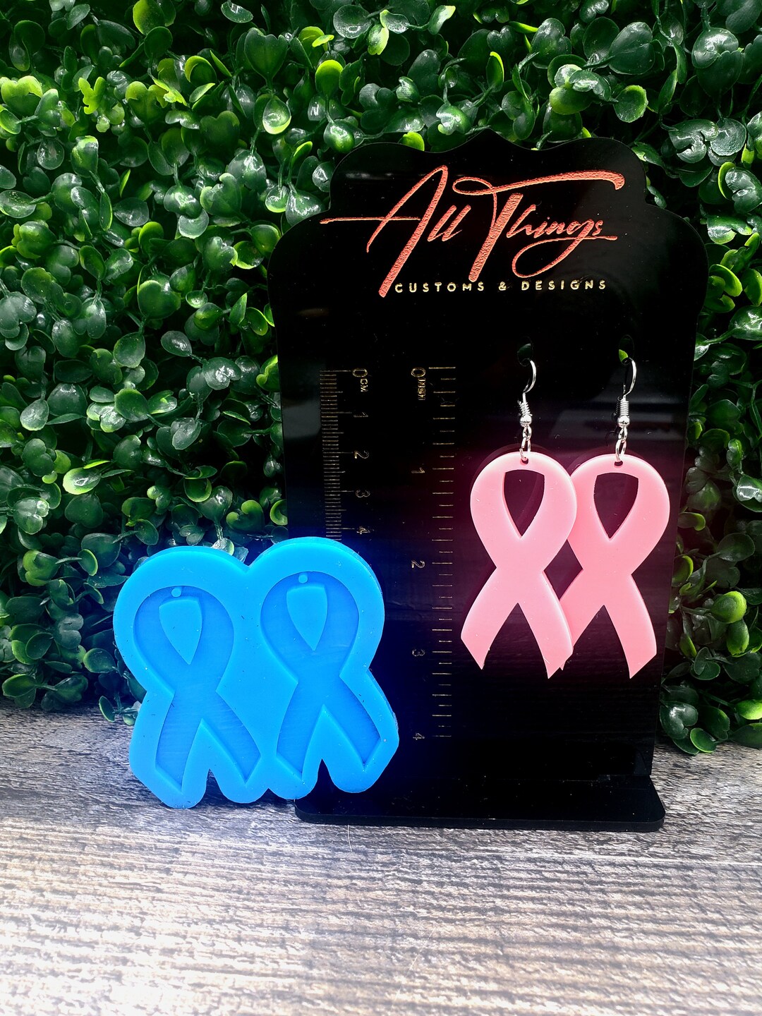 Awareness Ribbon Earring Silicone Mold - Etsy