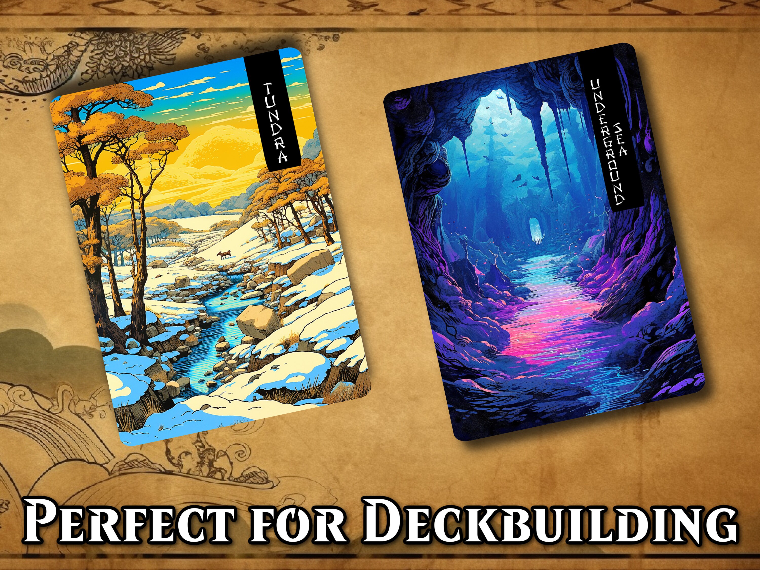 10X Dual Lands Japanese Style Art Set Tokens Commander Friendly MTG ...