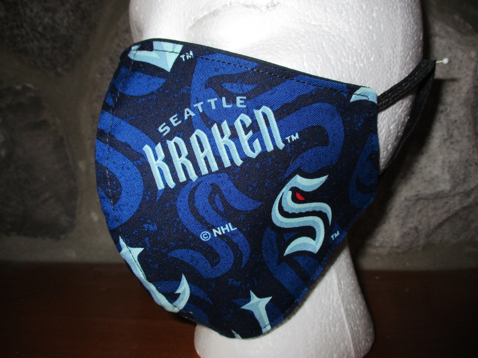 Kraken Face Mask NHL Seattle mask Hockey gift Hockey Mask | Etsy