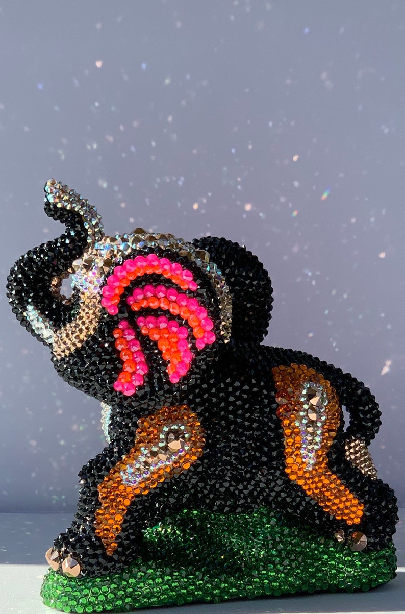 Baby Elephant. Swarovski Crystal - Etsy