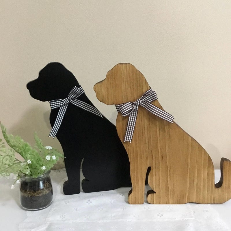Dog Wood Cutout - Etsy