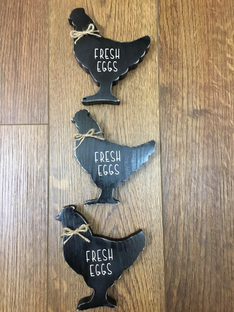 Mini Wood Chicken Tiered Tray - Etsy