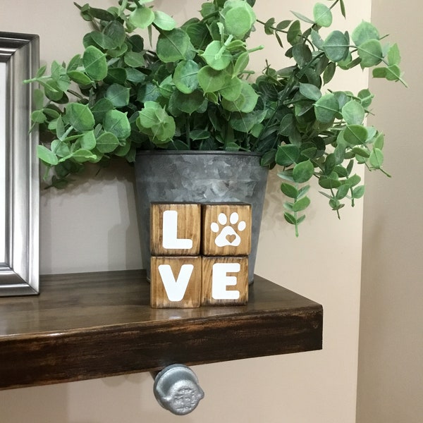 Wood Word Blocks - Etsy