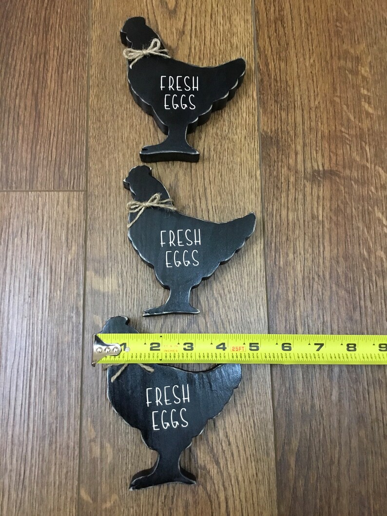 Mini Wood Chicken Tiered Tray - Etsy