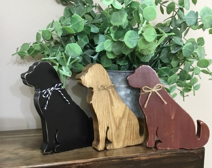 Mini Wood Dog Tiered Tray - Etsy