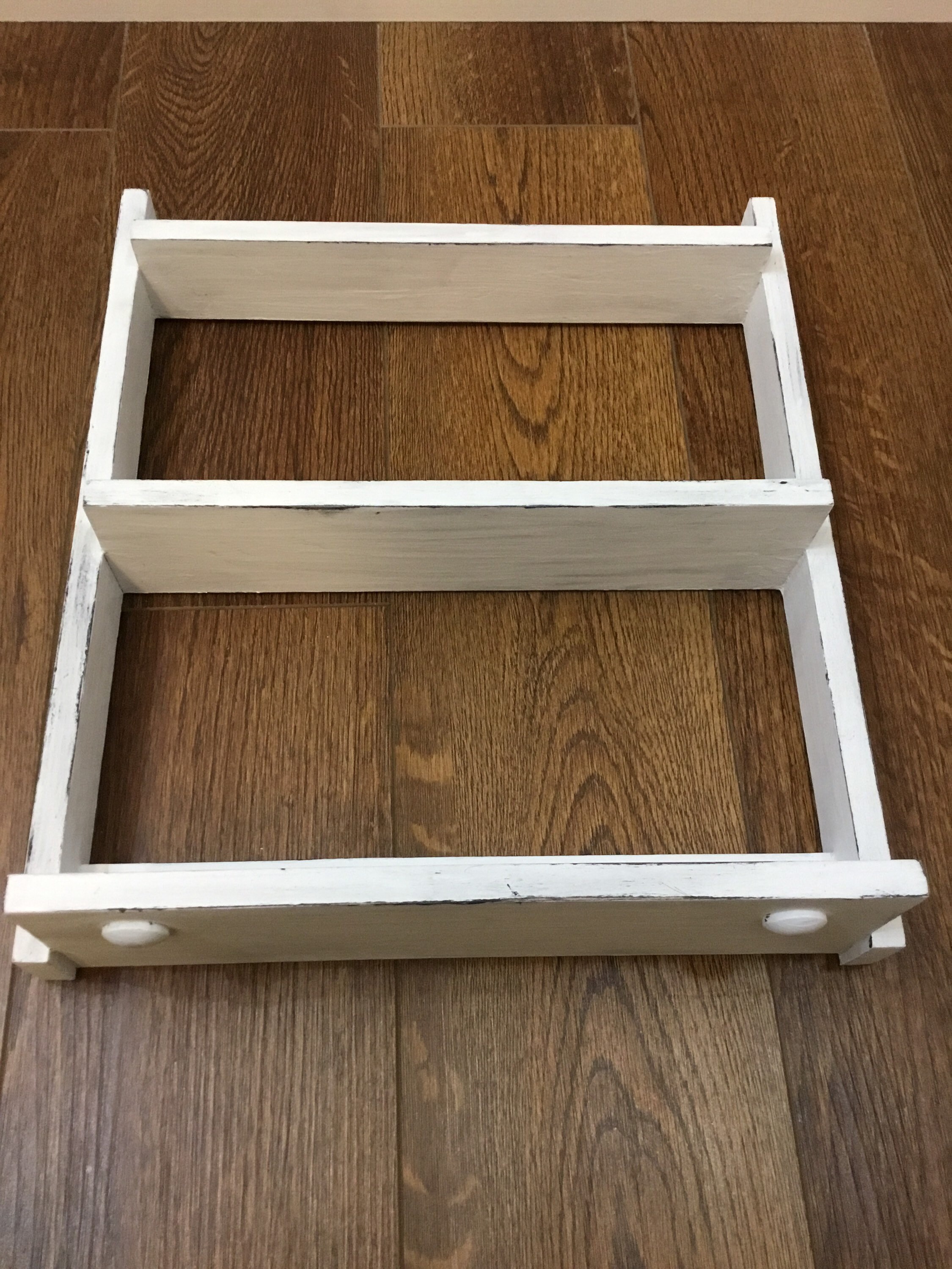 Three Tiered Display Shelf Standing or Hanging | Etsy